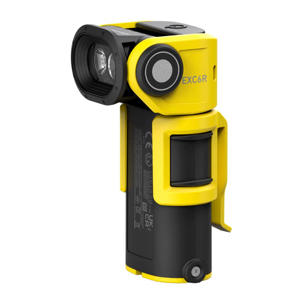 Ledlenser EXC6R Intrinsically Safe Right Angle Rechargeable Torch ...